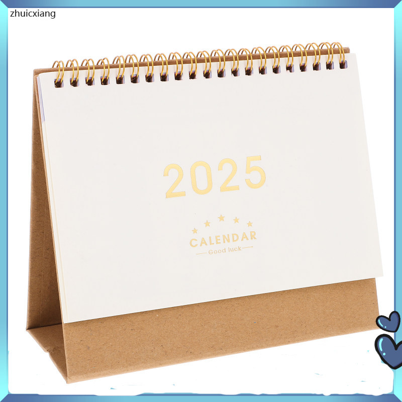 Mini Desk Stand Calendar Daily for Small Calendars New Year 2025 Office ...