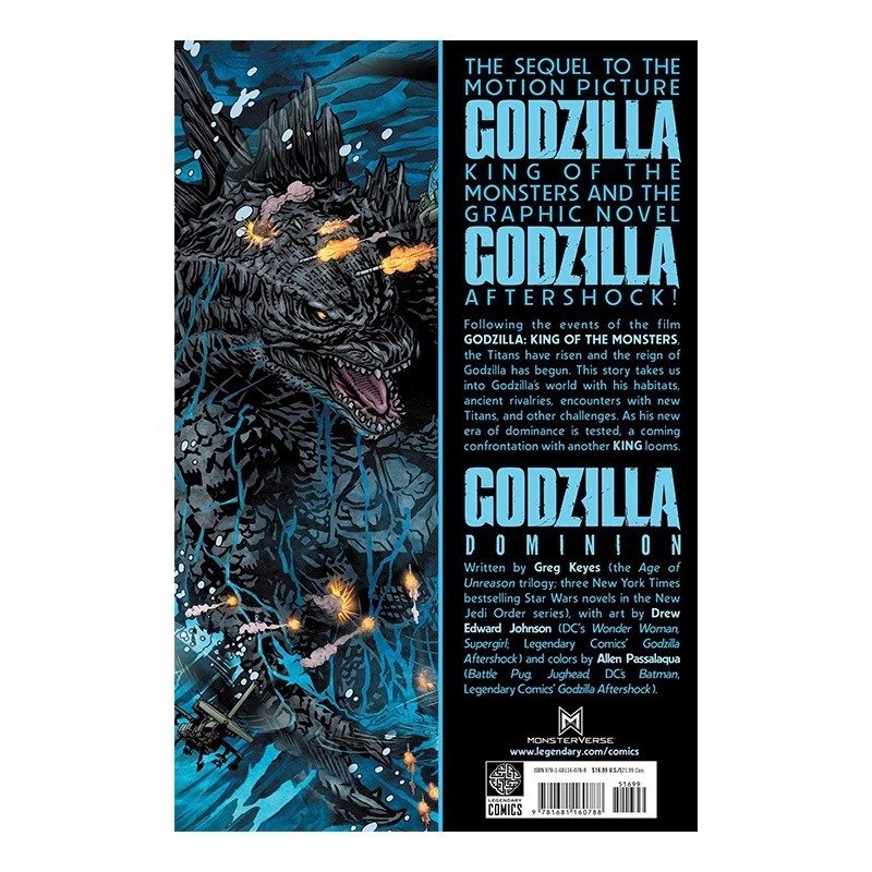 Pre-sale English original GvK Godzilla Dominion Godzilla vs. King Kong ...