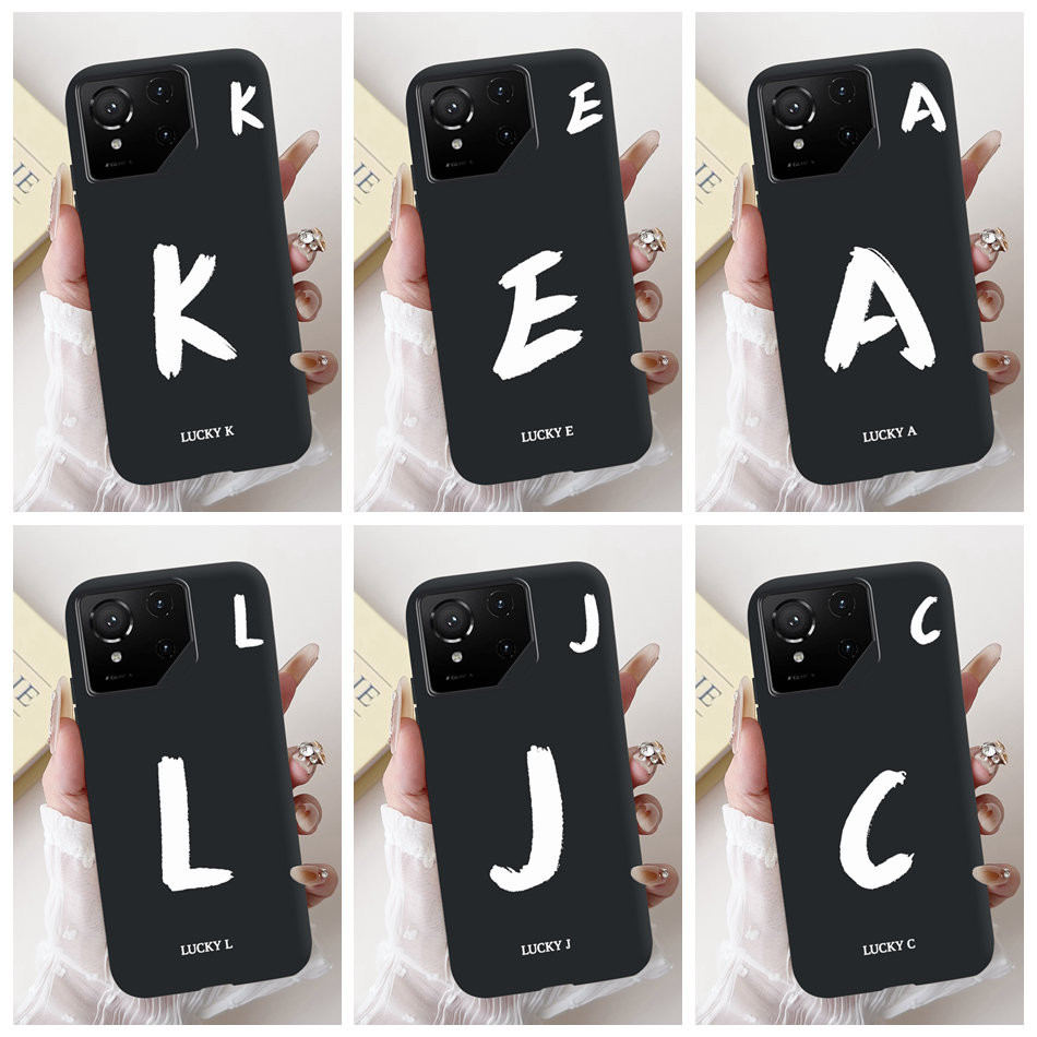 For Asus ROG Phone 9 Pro Phone9 FE Lucky Initial Letter Phone Casing ...