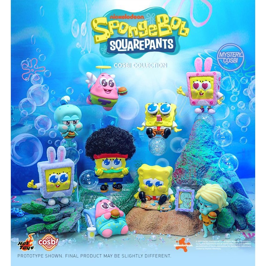 Genuine hottoys SpongeBob SquarePants COSBI COSBI Mystery Box Pie Big ...