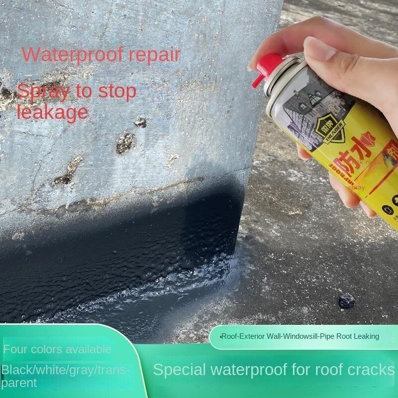 Waterproof sealant spray for wall and roof, leak proof and blocking for ...