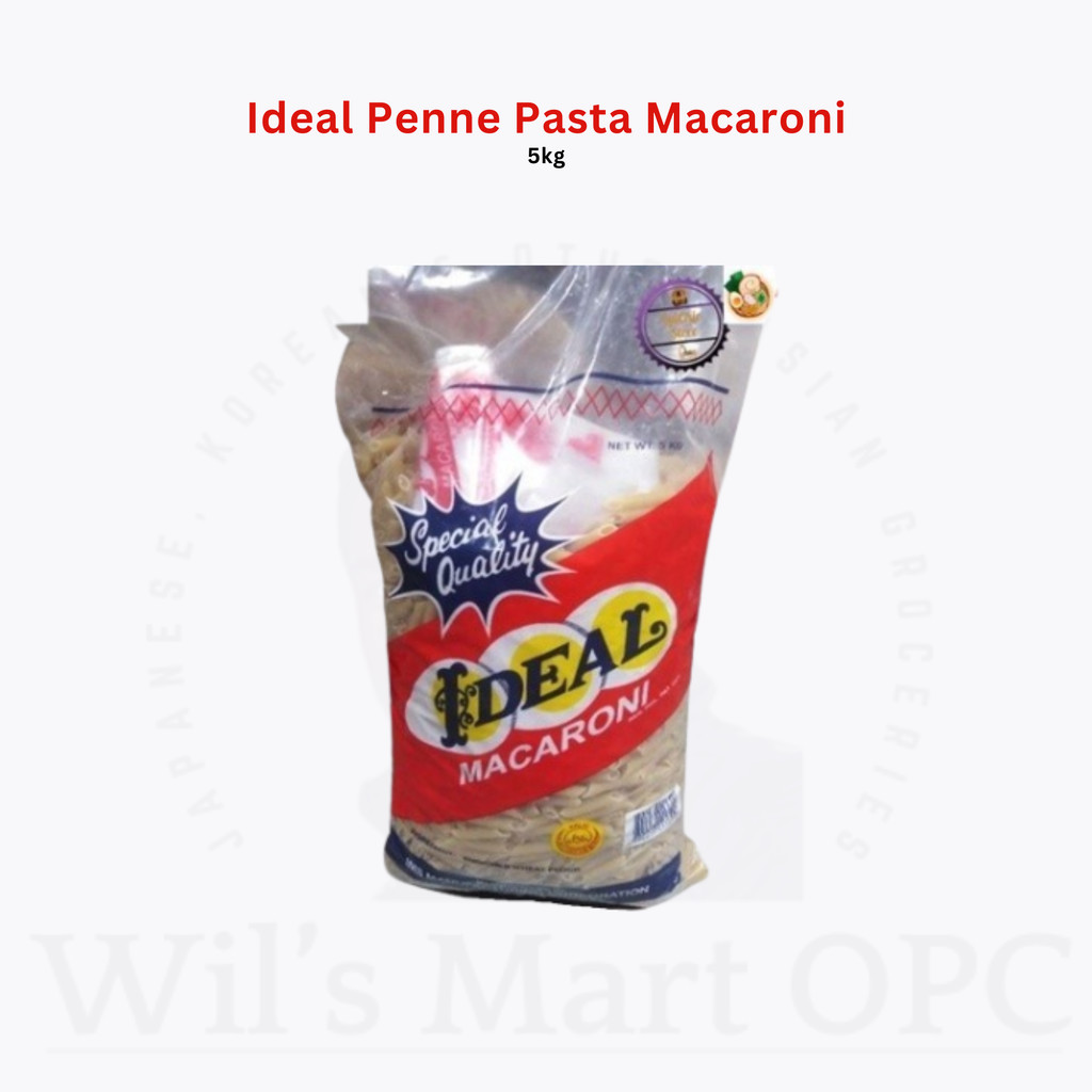 Ideal Penne Pasta Macaroni 5 kg | Shopee Philippines