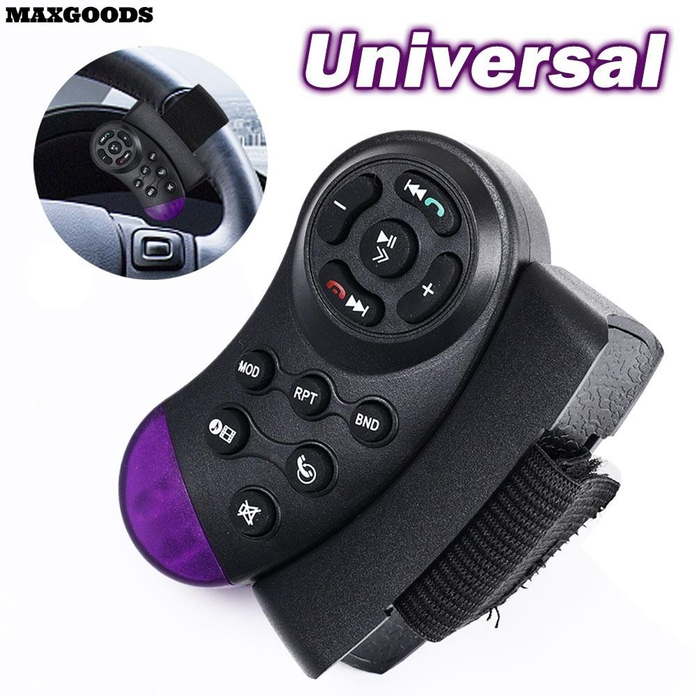 MAXGOODS Steering Wheel Remote Control, Steering Wheel Switch 11-Key ...