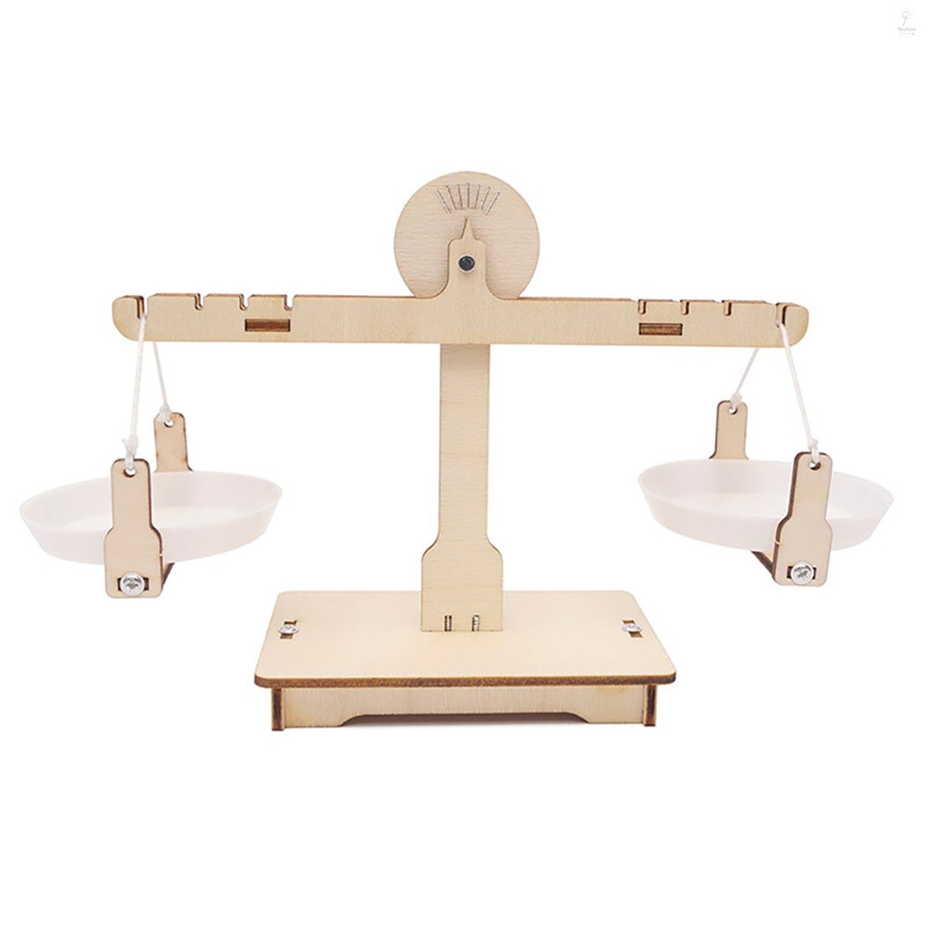 DIY Balance Scale Lever Wooden Weighing Scale Science Math Teaching ...