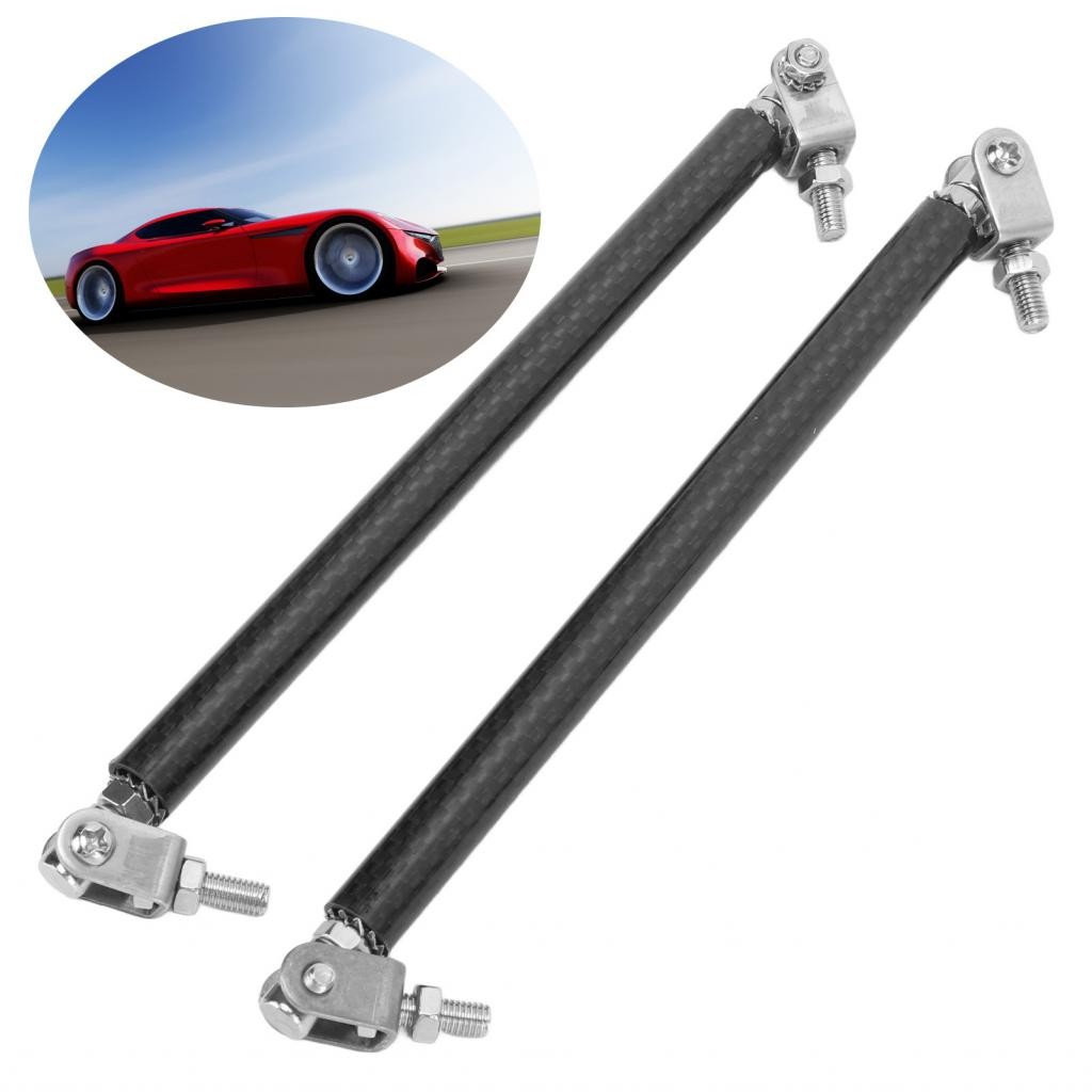 newlanrode-ph ZDETGU Front Rear Bumper Lip Strut Rod 150mm/5.9in Carbon ...