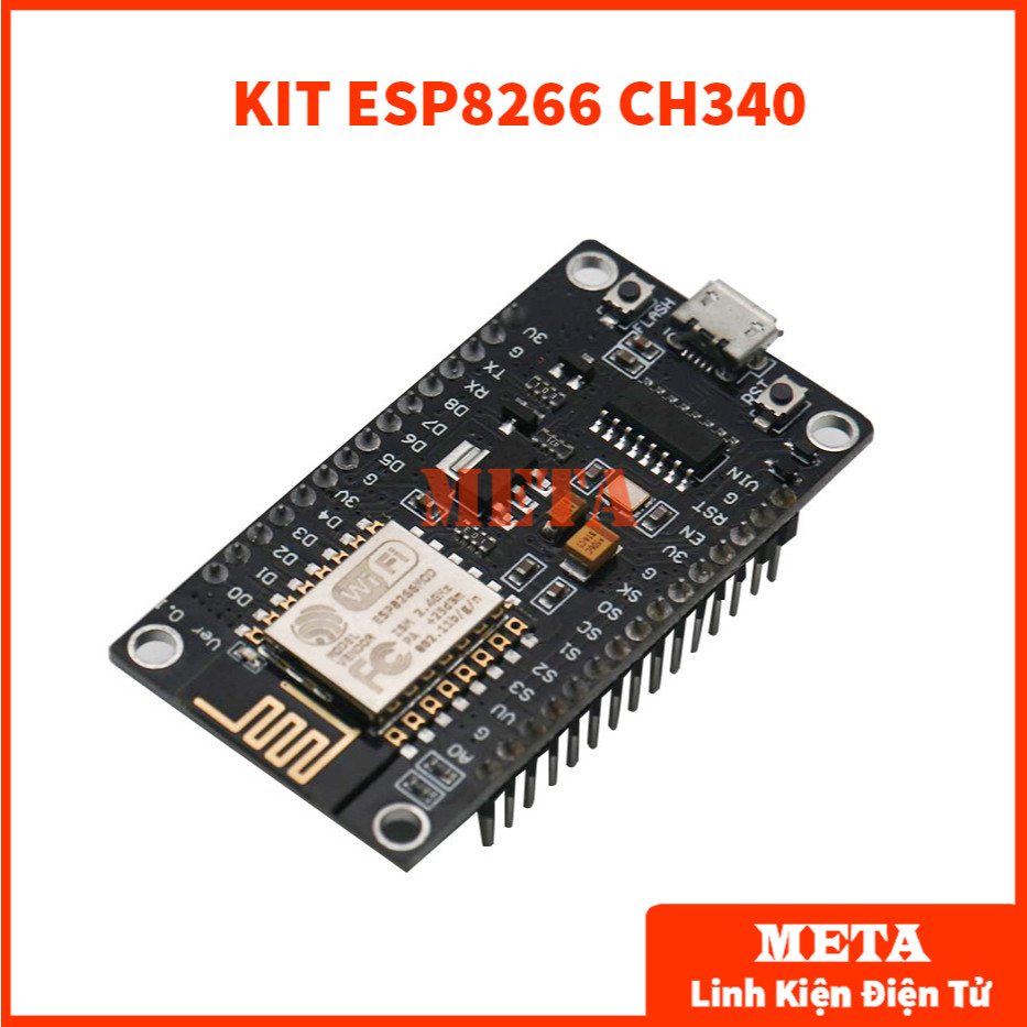 NodeMcu Lua WIFI V3 ESP8266 CH340 Circuit (Unloaded Code) | Shopee ...