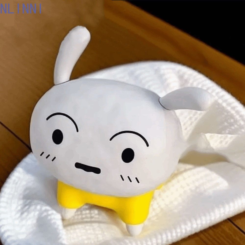 NLINNI Nohara Shiro Figure Model, Crayon Shin Chan White Dog Nohara ...