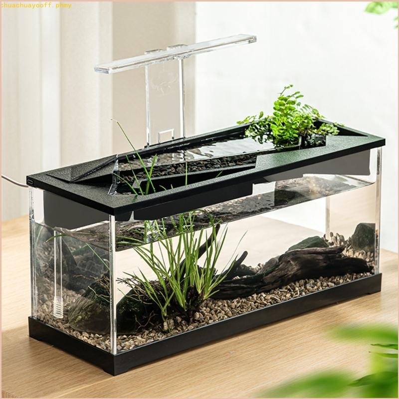 chu Desktop Water Circulations Fish Tanks Pump Chamber Fish Habitat ...