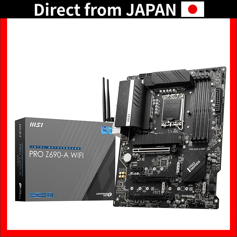 MSI PRO Z690-A WIFI Motherboard ATX [Equipped with Intel Z690 Chipset ...