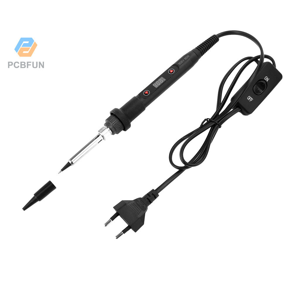 Led Digital Display Electric Soldering Iron 80w Adjustable Temperature ...