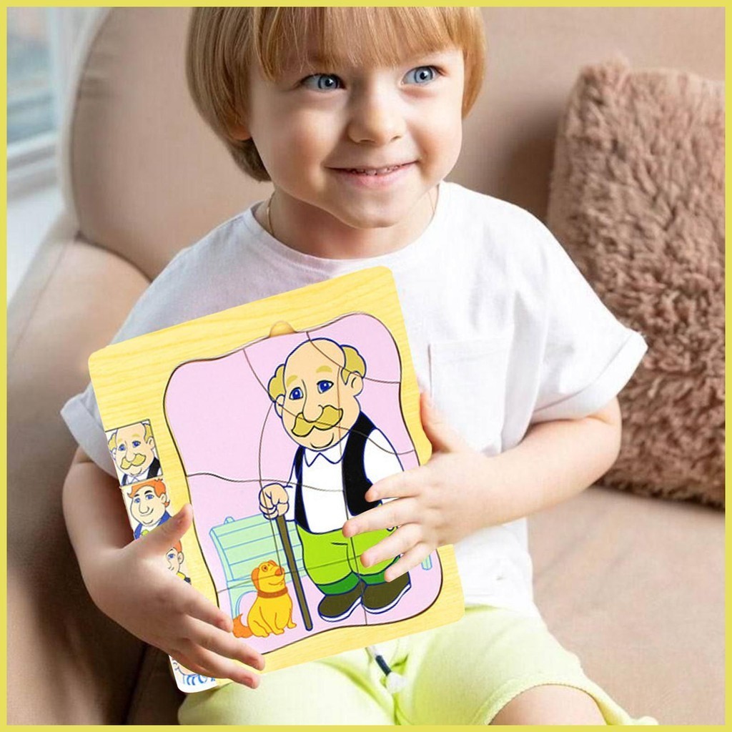 Human Body Puzzle for Kids Wooden Body Puzzle Kid Play Set Preschool ...