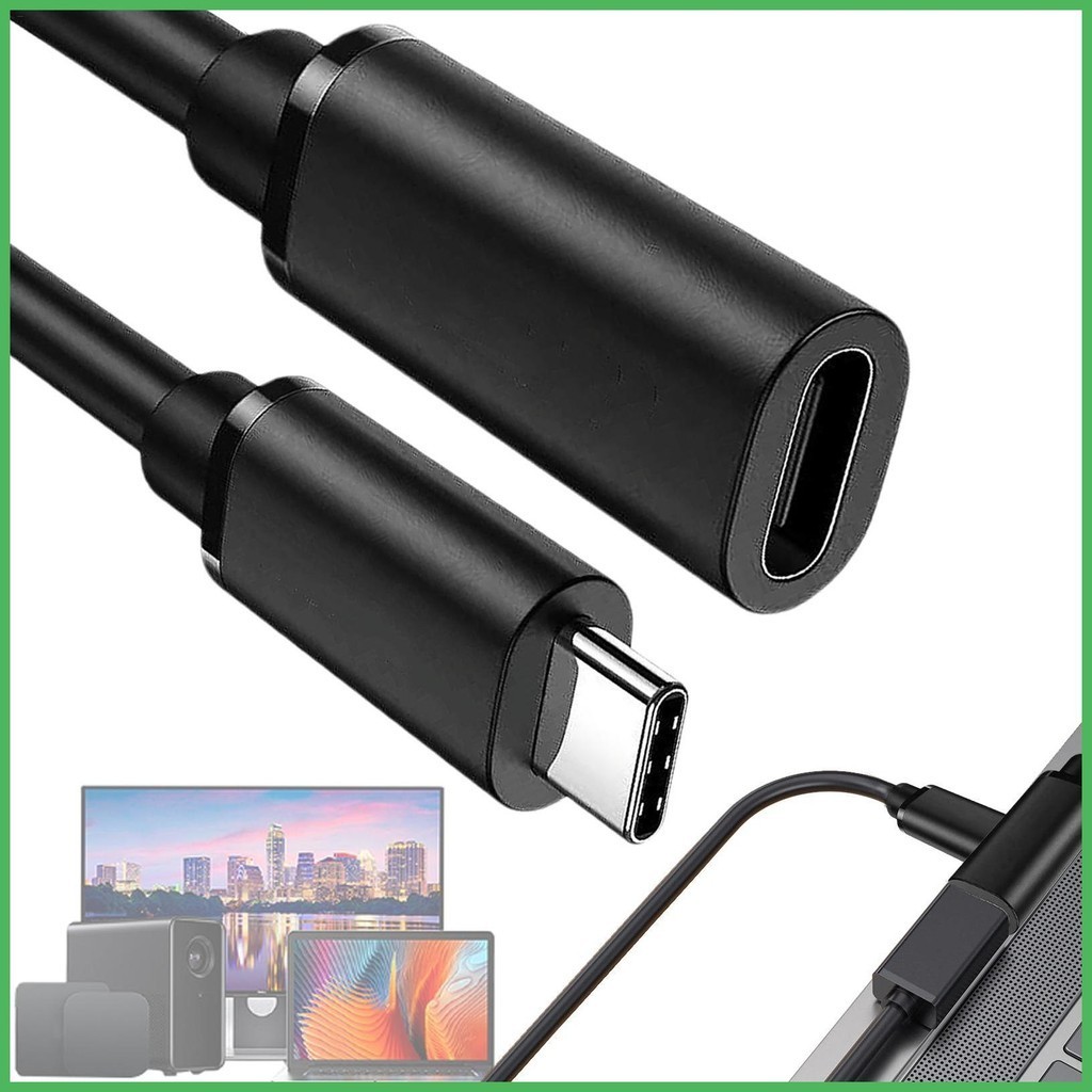 Type C Extension Cable Fast Charging USB C Extension Cord USB Extension ...