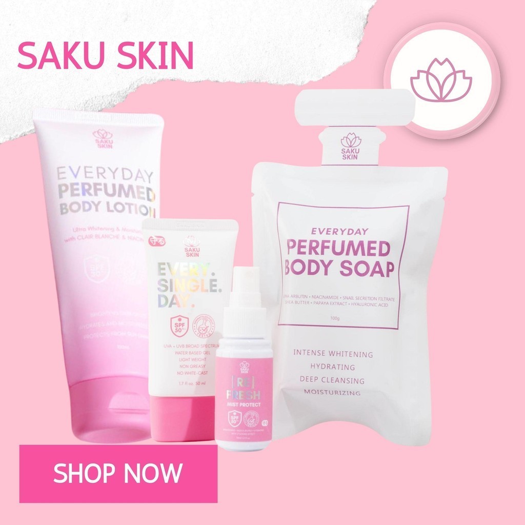 SAKU SKIN Everyday Single Day Sunscreen , ReFRESH Mist Protection ...