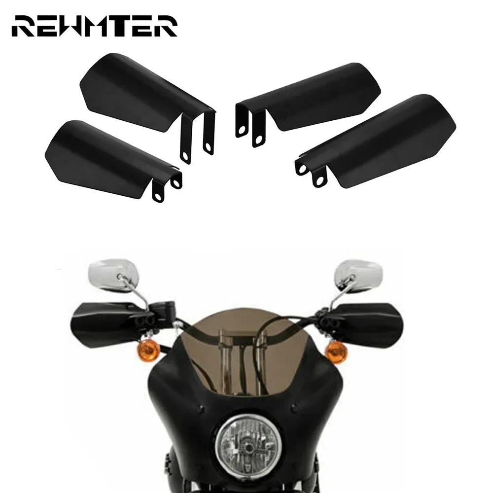 Motorcycle Matte Black Shade Hand Guard Handguards Wind Falling ...