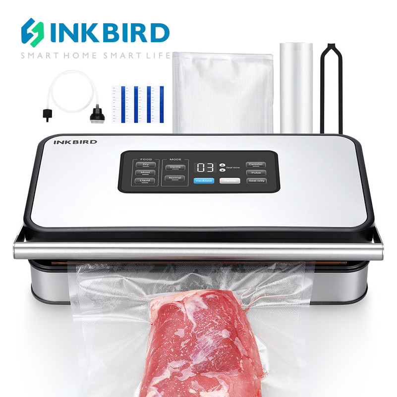INKBIRD INK-VS04 Professional Vacuum Sealer Machine Food Packing Saver ...