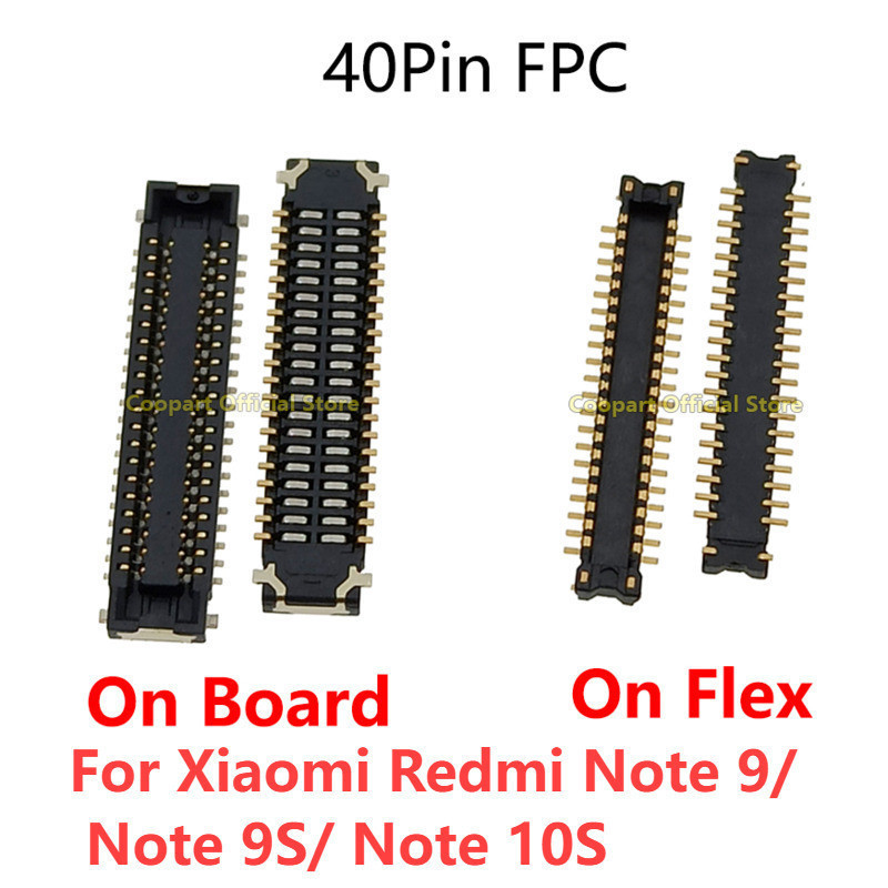 LCD FPC Screen Connector For Xiaomi Redmi Note 9/ Note 9S/ Note 10S on ...