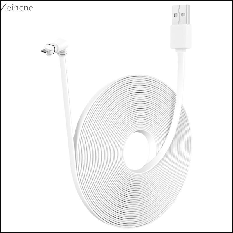 Zein Flat Charging Cable Right Angled Power Cable Camera Charging ...