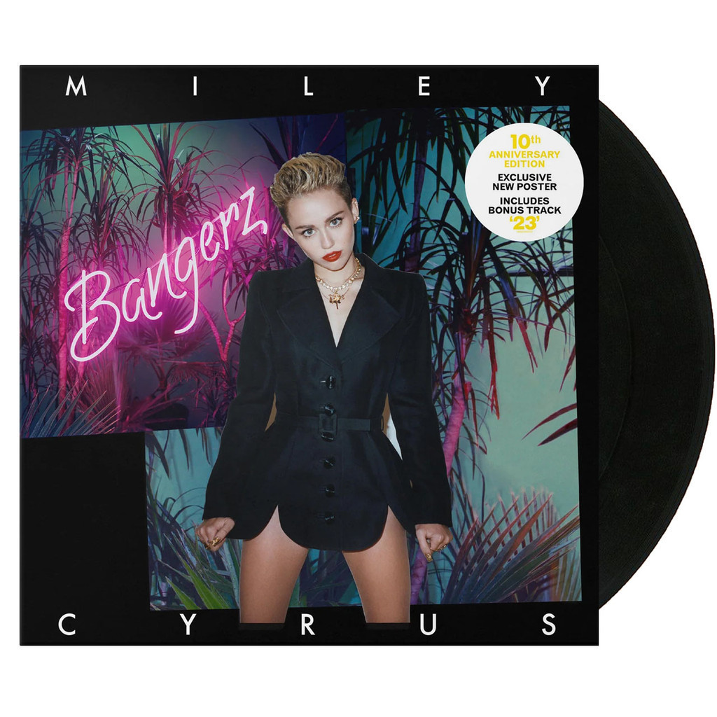 MILEY CYRUS Bangerz (10th Anniversary) Black Vinyl | Shopee Philippines