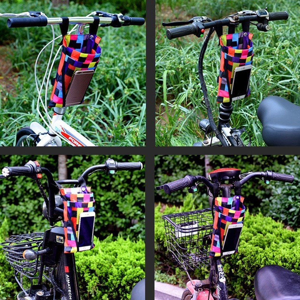 [cod]Bike Basket Multi-Purpose Detachable Waterproof Front Basket for ...