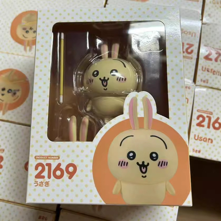 Nendoroid Chiikawa Usagi#2169 Action Figure Change Face Model Doll ...