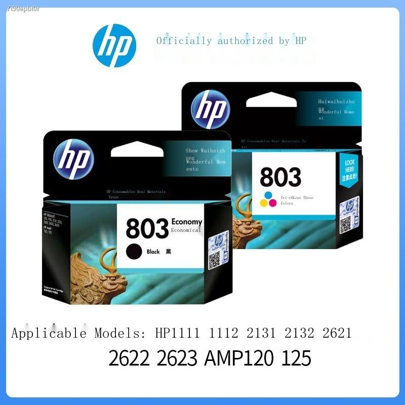 COD/Original hp HP 803 ink cartridge black color deskjet printer 2132 ...