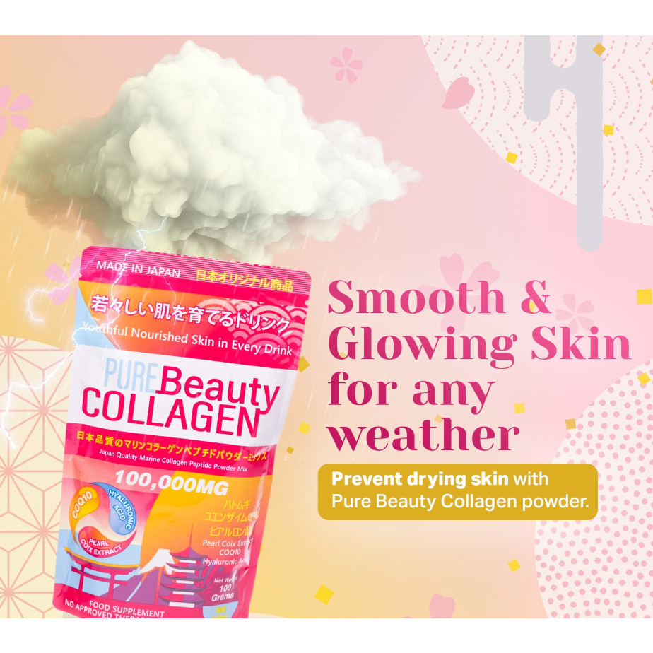 ONHAND ORIGINAL PURE BEAUTY COLLAGEN PBC POWDER Made in Japan for men ...