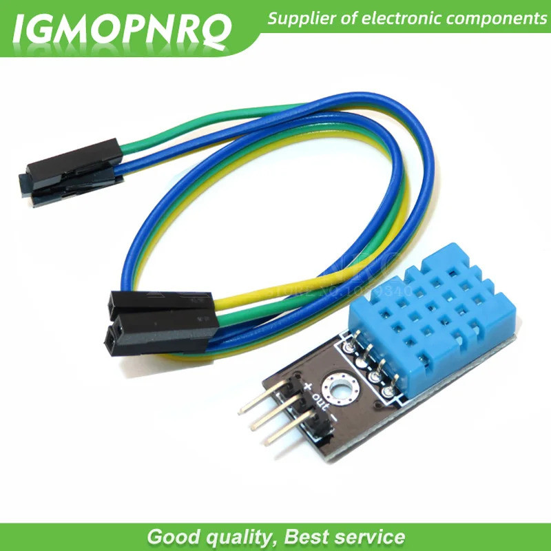 1Set New Temperature and Relative Humidity Sensor DHT11 Module with ...