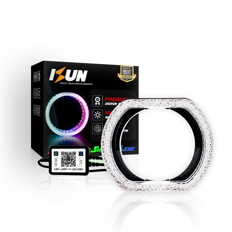 Shroud BMW Matrix 5D WRGB 2.5 Inch Premium Acrylic Design APP Bluetooth ...