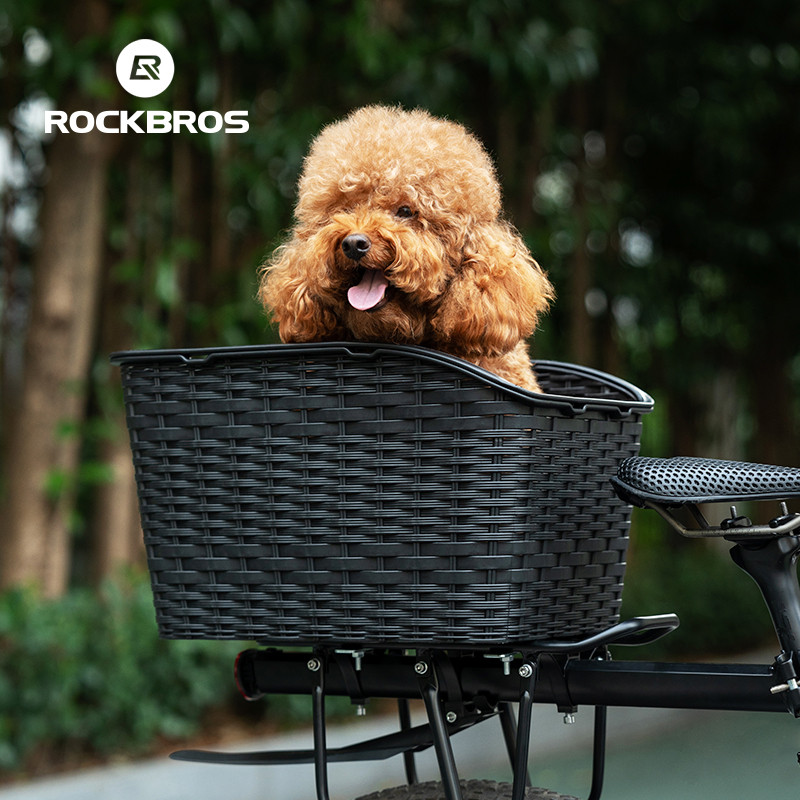 ROCKBROS Rear Shelf Basket Pet Vegetable Basket For Bike | Shopee ...