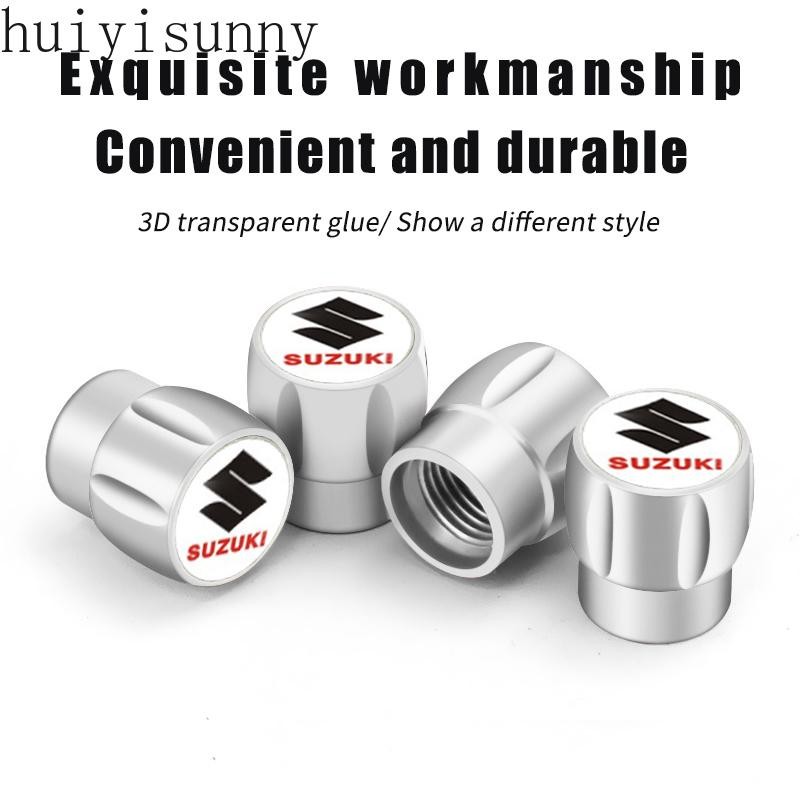 Huiyisunny 4PCS Car Wheel Tire Valve Caps Tyre Rim Stem Cover for ...