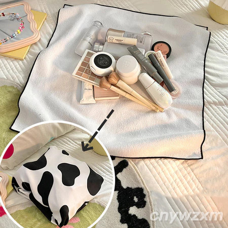 Creative Lazy Magic Patch Cloth Self-adhesive Makeup Bag Storage Bag ...