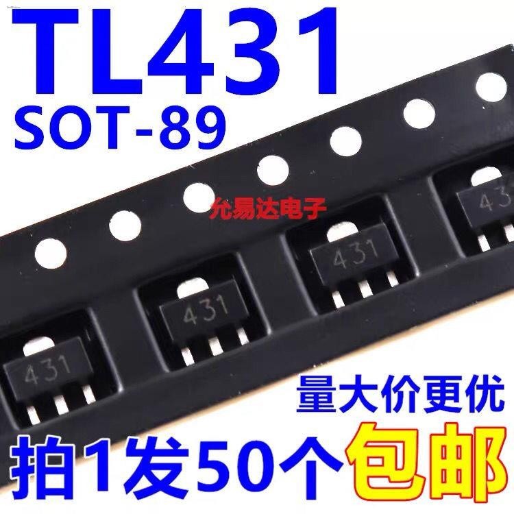 COD☆COD'TL431 SOT-89 SMD 431 SMD Voltage Regulator Transistor [50 Pieces] | Shopee Philippines