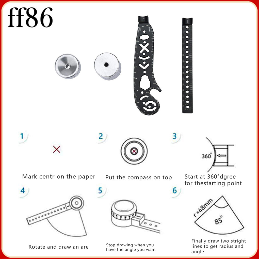 Multifunction Drawing Tool Versatile Drawing Curved Curved Ruler and ...