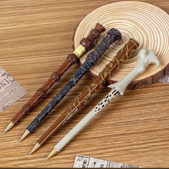 Harry Potter Wand Pen, Harry Potter Stationery Set, Vintage Replaceable ...