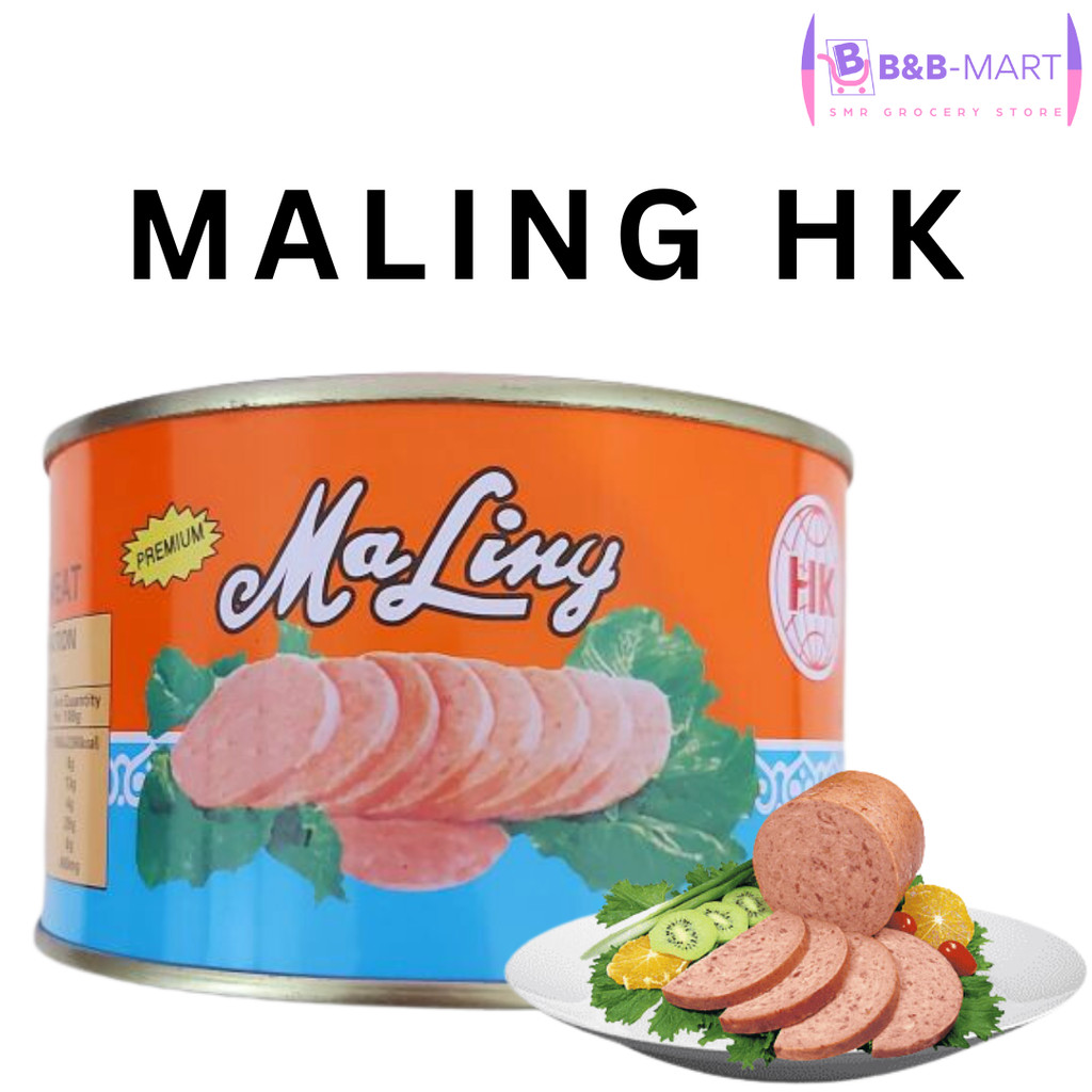 Maling HK Luncheon Meat Canned Goods Korean Canned Meat 340g | Shopee Philippines