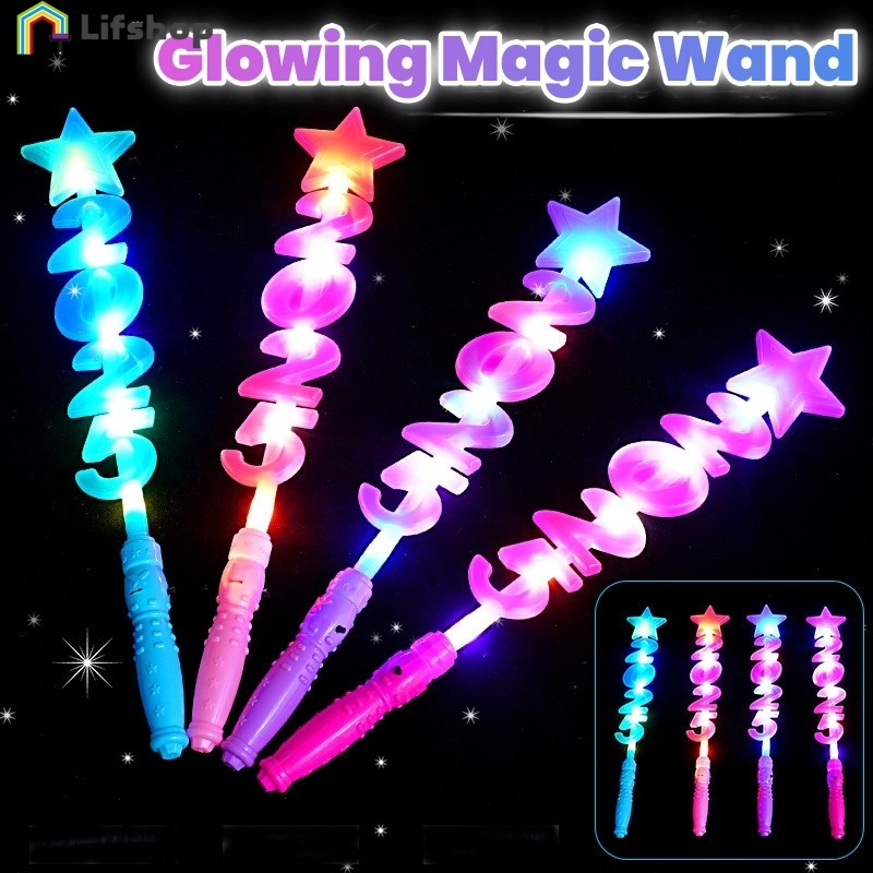 2025 Christmas Glowing Magic Wand - Child Handheld Festival Supplies ...