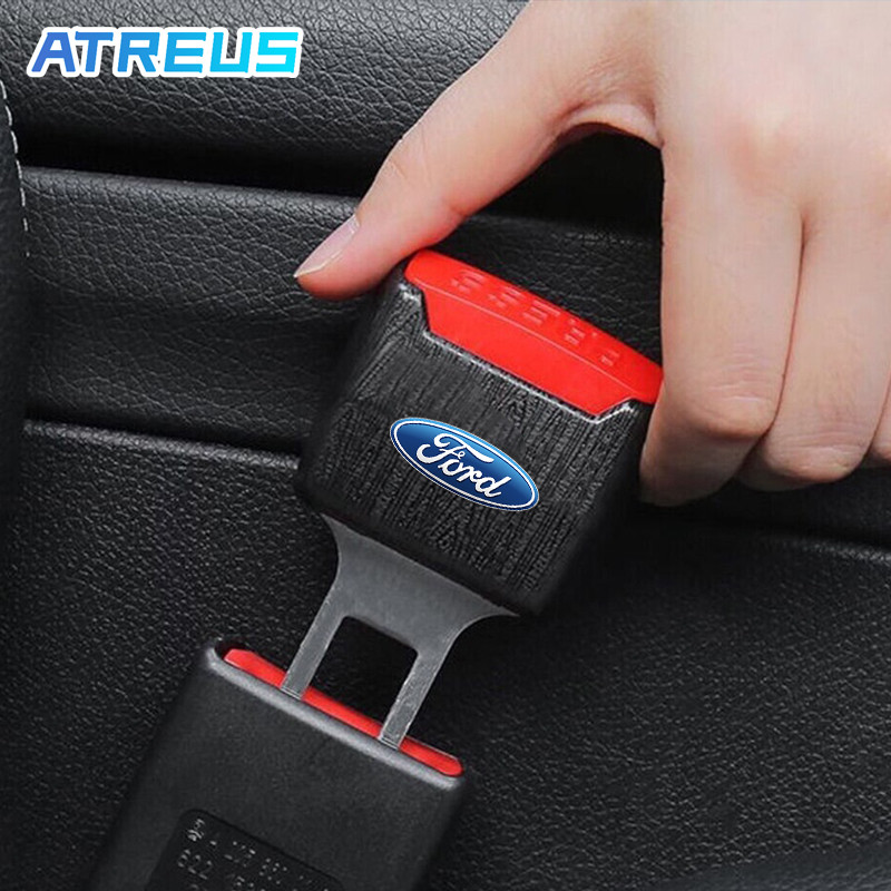 1/2Pcs Ford Car Seat Belt Clip Extender Safety Seatbelt Buckle Plug ...