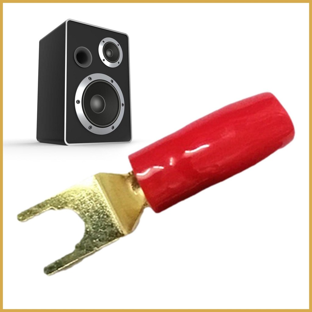 Wire Terminal Connectors U Type 6mm Copper Electrical Terminal ...