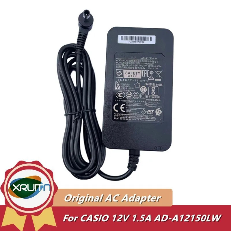 AD-A12150LW AC Adapter Charger for Casio AP-220 AP-260 PX-150 PX-160 PX ...
