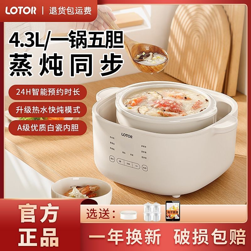 Coati Electric Stewpot Household Scheduled Ceramic Sand Soup Water ...