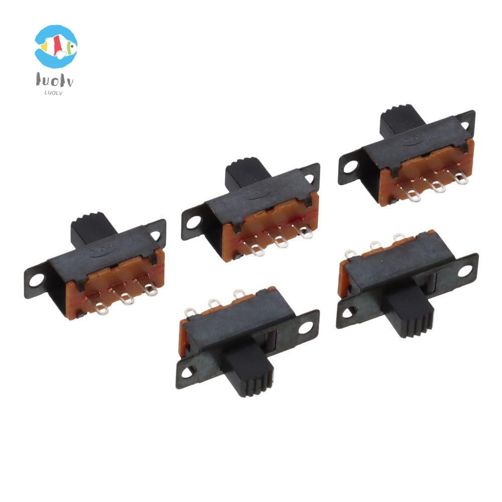 LUOLUVO 20pcs Micro Mini Toggle Switch, 50V 0.5A 3 Pin 2 Position Slide ...