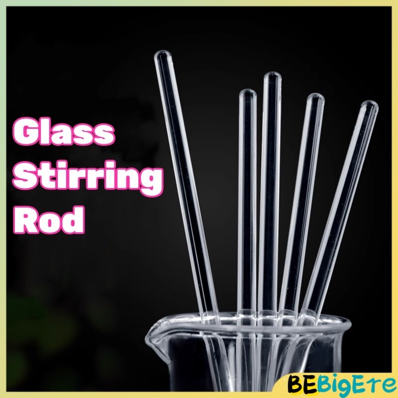 BEre Glass Stirring Rod Laboratory tools for Science, Lab, Kitchen ...