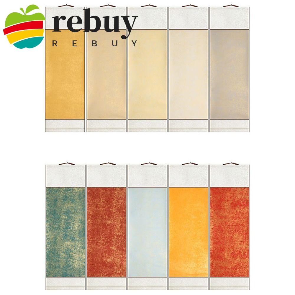 REBUY Gilded Rice Paper Scroll, Painting Drawing Paper Self-made Gifts ...