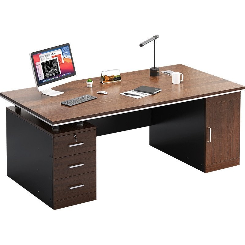 Desk Desktop Household Minimalist Computer Table and Chair Combination ...