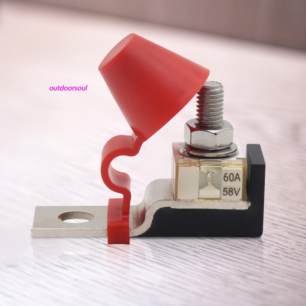 M8 30A-300A Battery Terminal Mount Fuse Blocks MRBF Fuse Block Kit58V Single Stud 5/16\" Marine ...