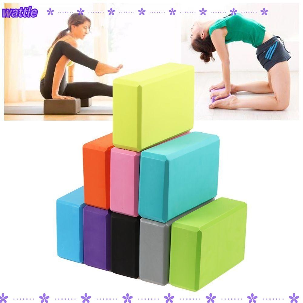 WATTLE Yoga Block Brick Non-Slip EVA Body Shaping Gym Foam | Shopee ...