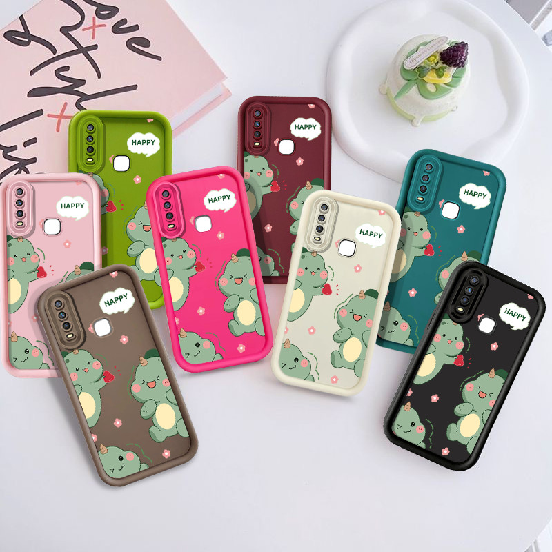 Cute little dinosaur case for VIVO 1814 1815 1816 1817 1811 1820 1901 ...