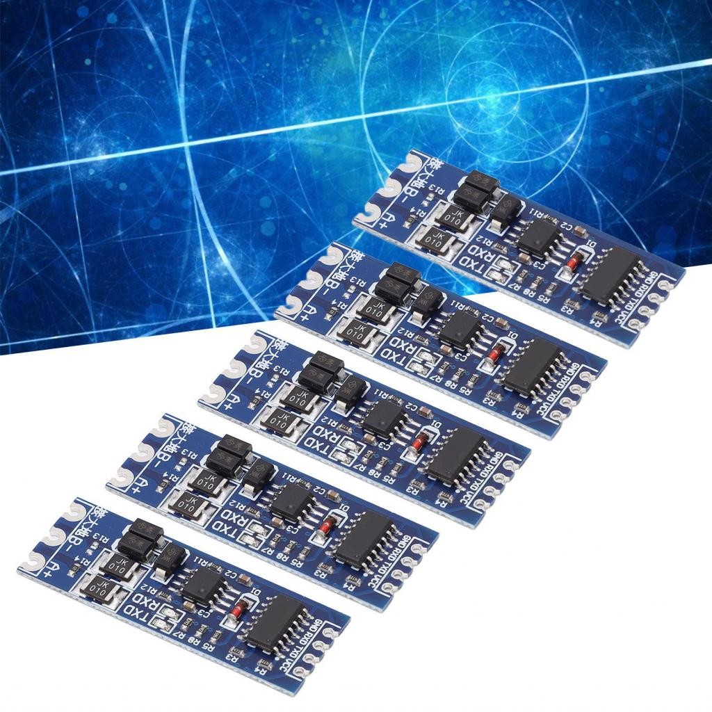 Ujewndju 5 Pcs TTL to RS485 Converter Module Strong Anti Interference ...