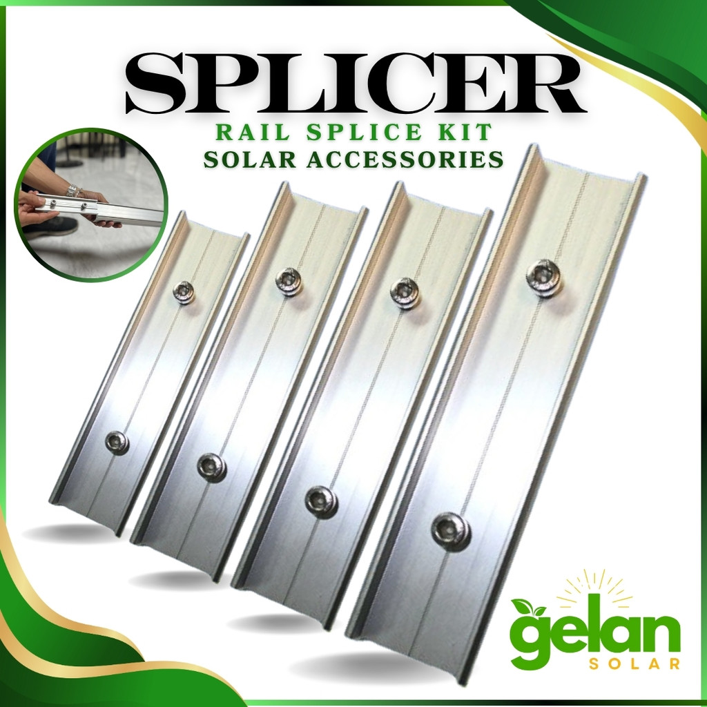 High Quality Aluminum Rail Splice Solar Panel Mounting Accessory ...
