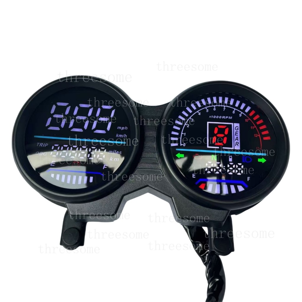 For BAJAJ BOXER CT100 CT110 CT125 CT150 Digital Meter LED Speedometer ...